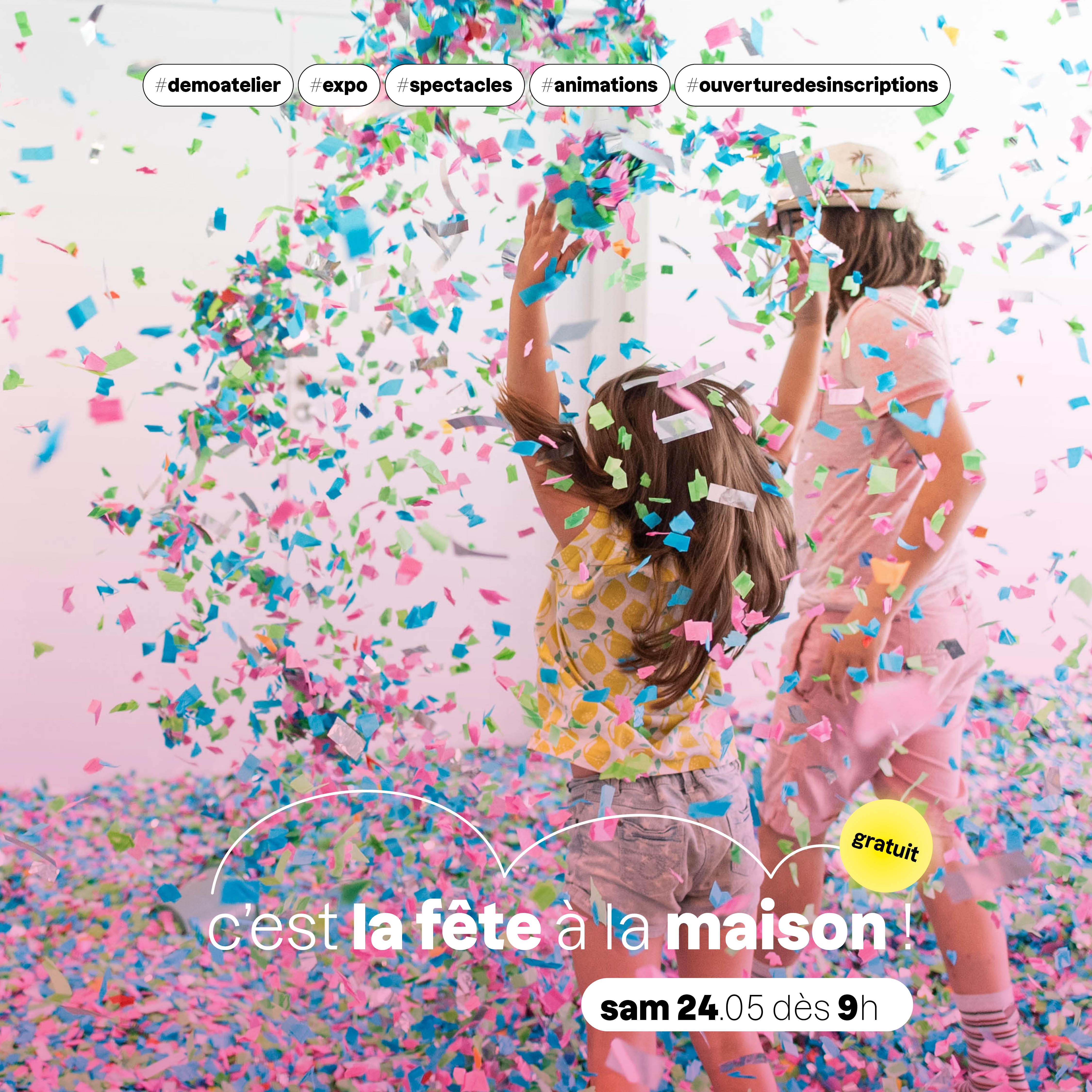 La fête à la maison - programme - | La maison de la culture de Tournai